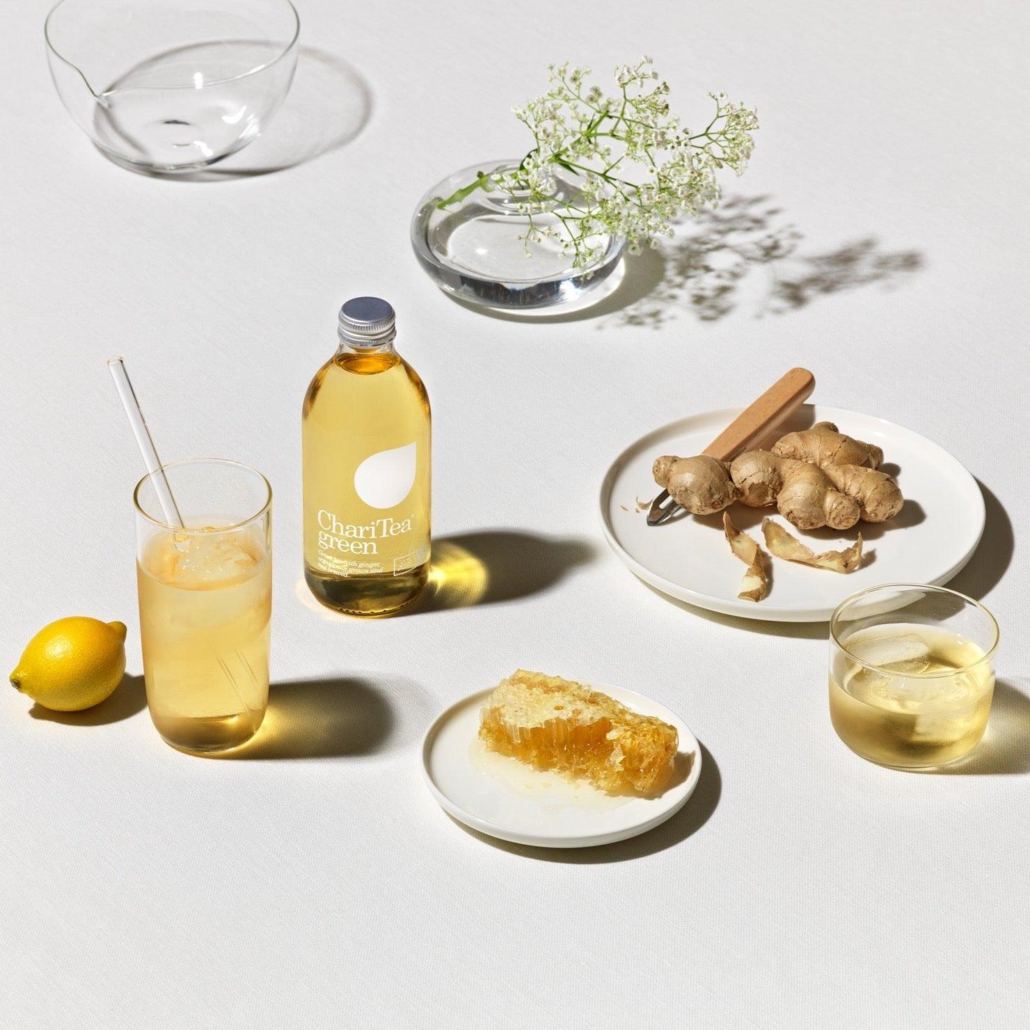 Buy ChariTea green Green Tea with Ginger & Honey | Free UK delivery ...